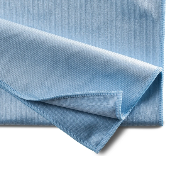 Microfaser Geschirr- und Fenstertuch blau