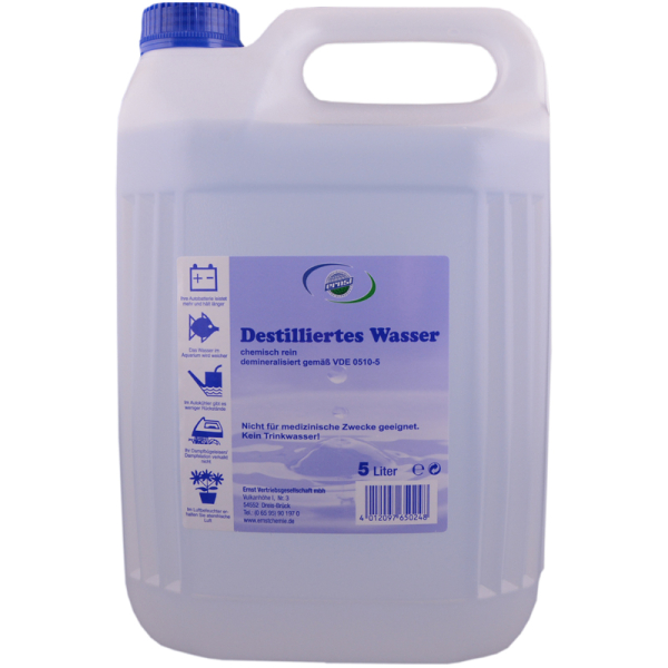 Scheibenwischwasser Destilliertes Wasser